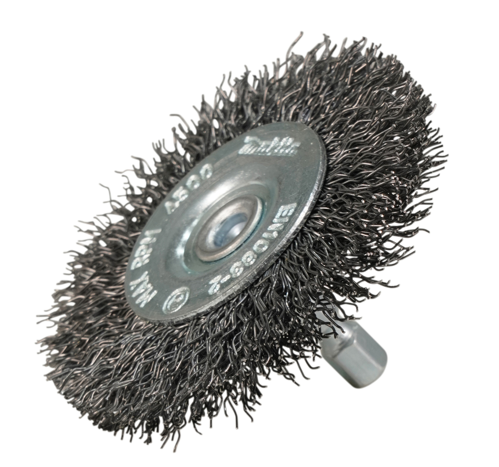 D-76489 - WIRE WHEEL BRUSH CRIMPED 65MM