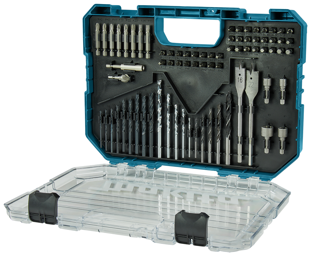 E 15126 Bohrer Und Bitset 75 Tlg 