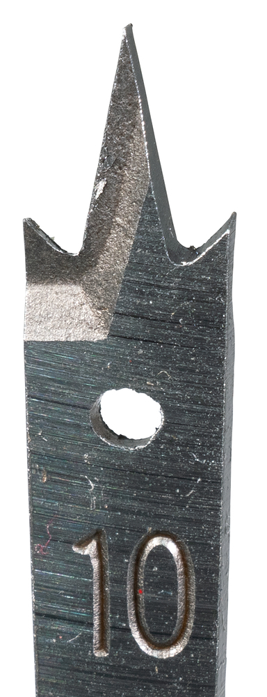 E-17398 - Wood Flat Bit 10x400mm 1/4" Hex Shank