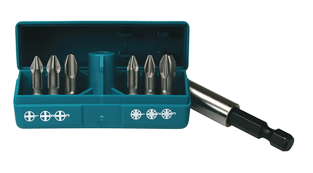 P-17980 - 7 Piece Anti-Slip Bit Set 25 mm