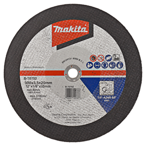 B-70792 - Doorslijpschijf voor metaal 300 x 3,2 x 20 mm